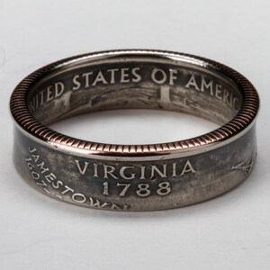 Virginia State Quarter Ring - Etsy