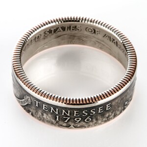 Coin Ring / Tennessee / State Quarter Ring / State Coin Rings ...