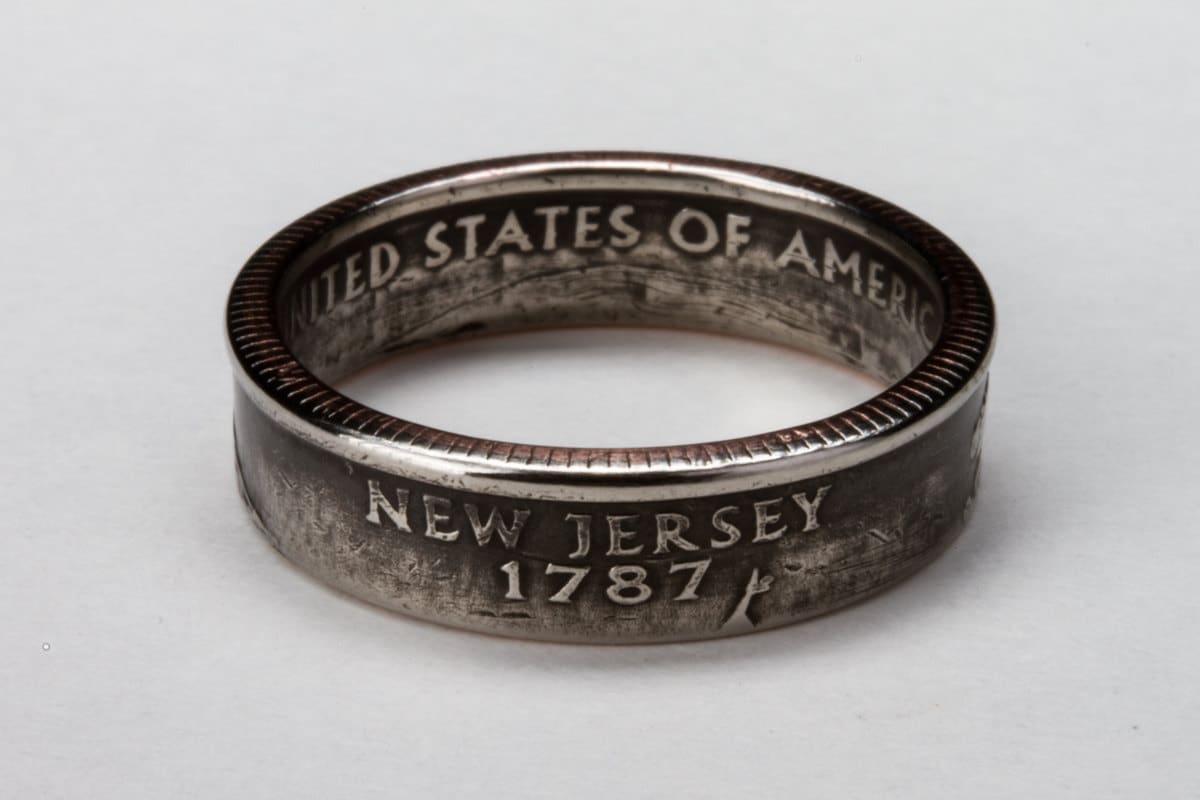 New Jersey State Quarter Ring - Etsy