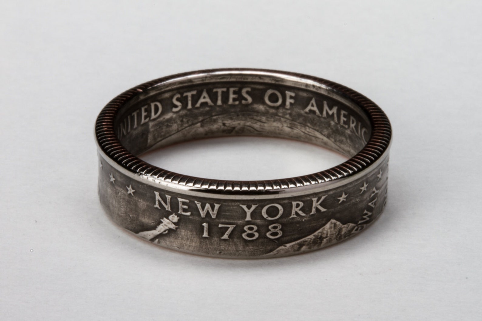 New York State Quarter Ring - Etsy