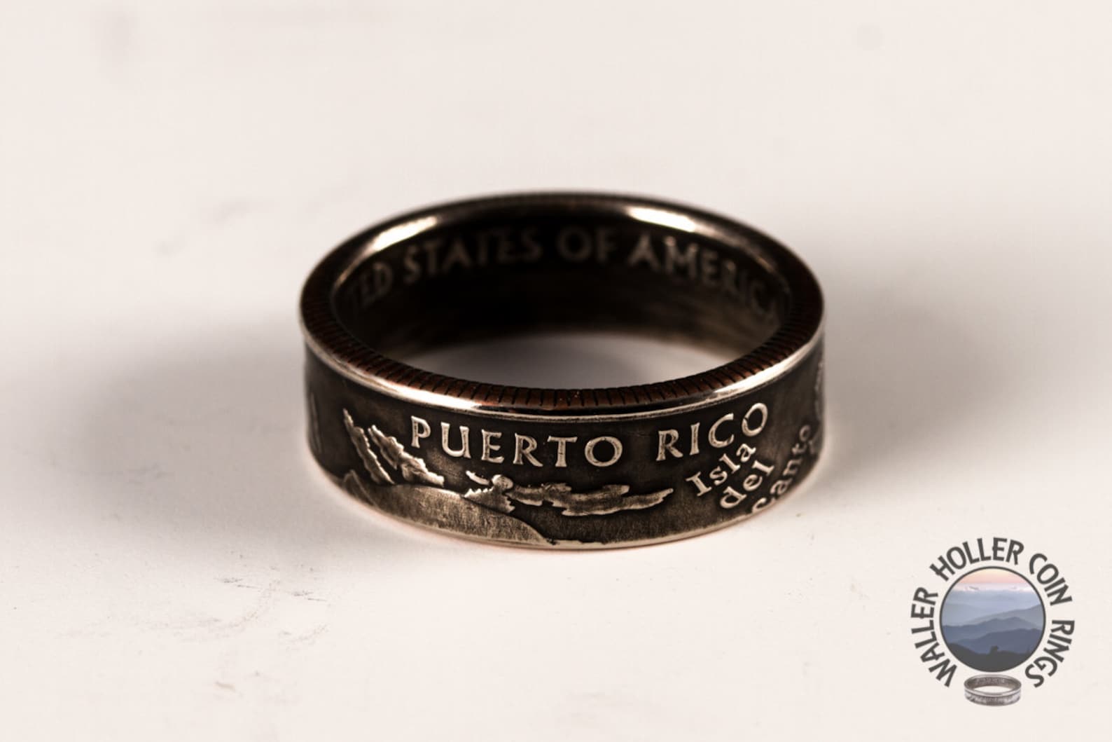Puerto Rico Coin Ring - Etsy