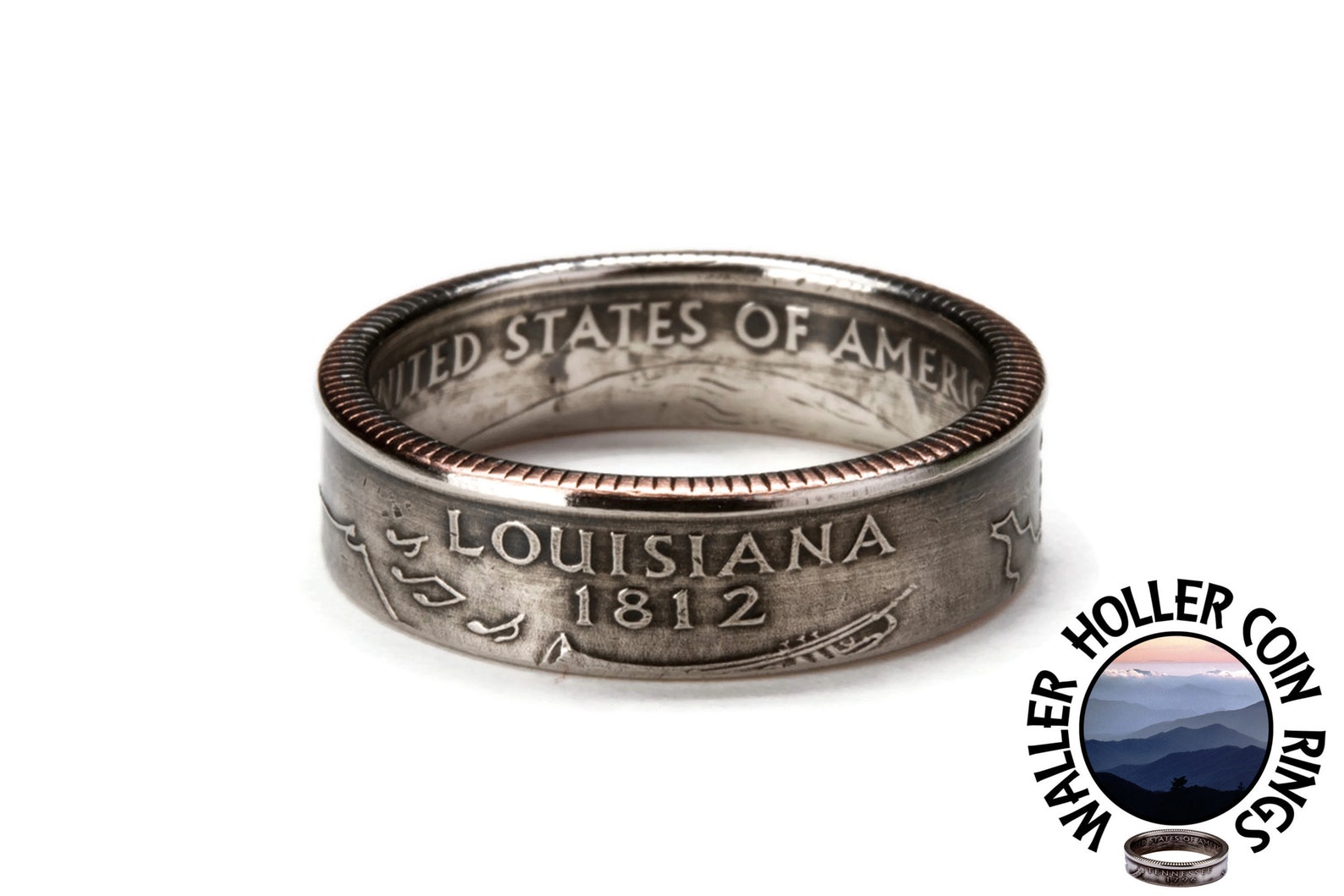 Louisiana State Quarter Ring - Etsy