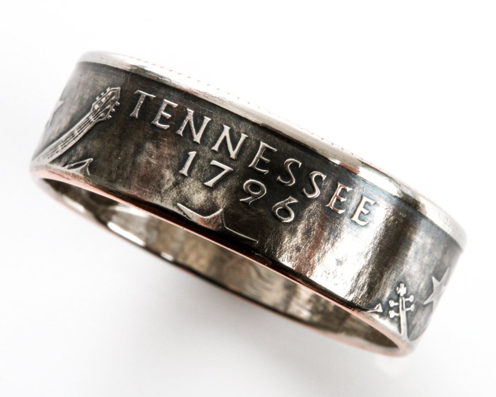 Coin Ring / Tennessee / State Quarter Ring / State Coin Rings - Etsy
