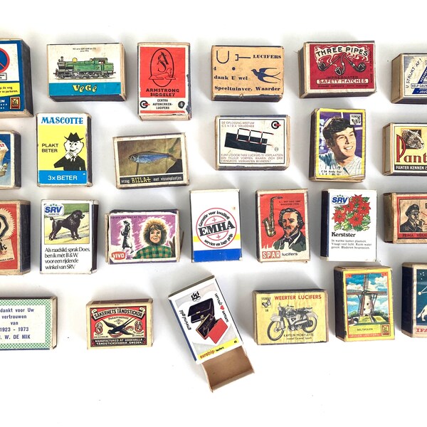 Matchboxes - Etsy