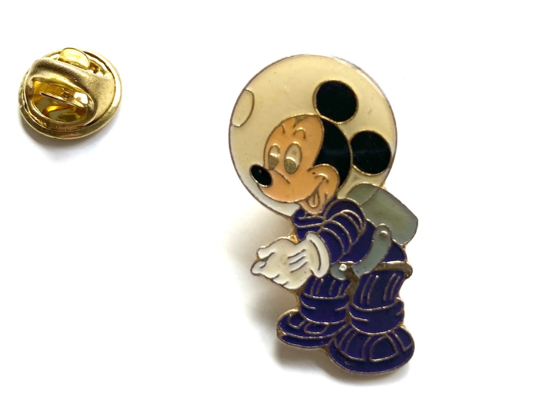 Vintage Mickey Mouse Pin, Disney Pin, Mickey Mouse Enamel Pin, Disney ...