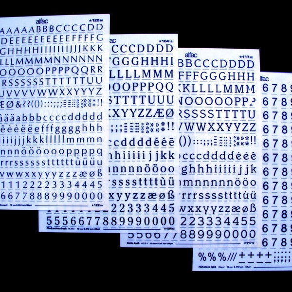 Letraset Lettering - Etsy Australia