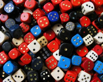Wooden Dice Bulk - Etsy