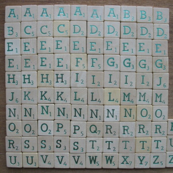 Wall Scrabble Board - Etsy