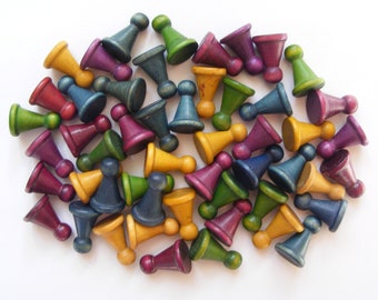 Wooden Board Game Pawns - Etsy