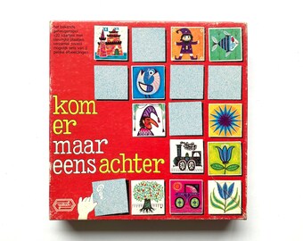 Vintage Memory Game, 1960s Memory Game, Vintage Retro Card Game, Milton ...