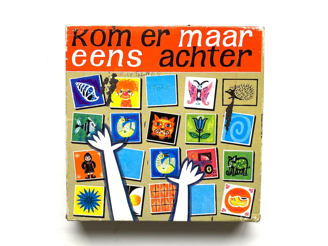 Vintage Memory Game, Complete With 120 Cards, 1960s Game, Cards With ...