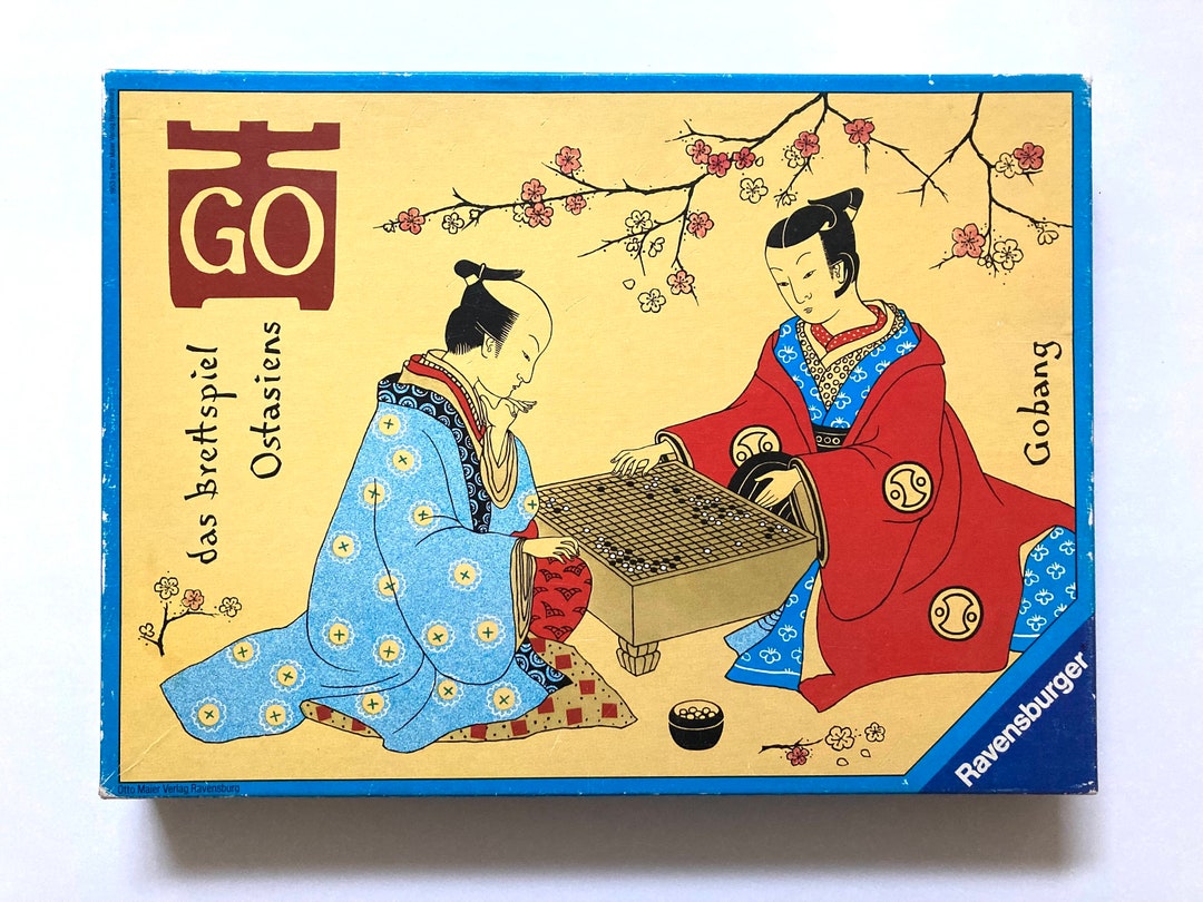 Vintage Chinese Go Game, Ravensburger Gobang, Gomoku, Go Bang for 2 ...