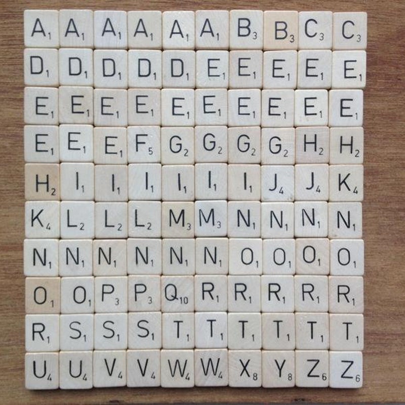 Scrabble Letters - Etsy