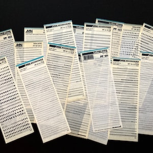 Small Rub on Numbers - Etsy