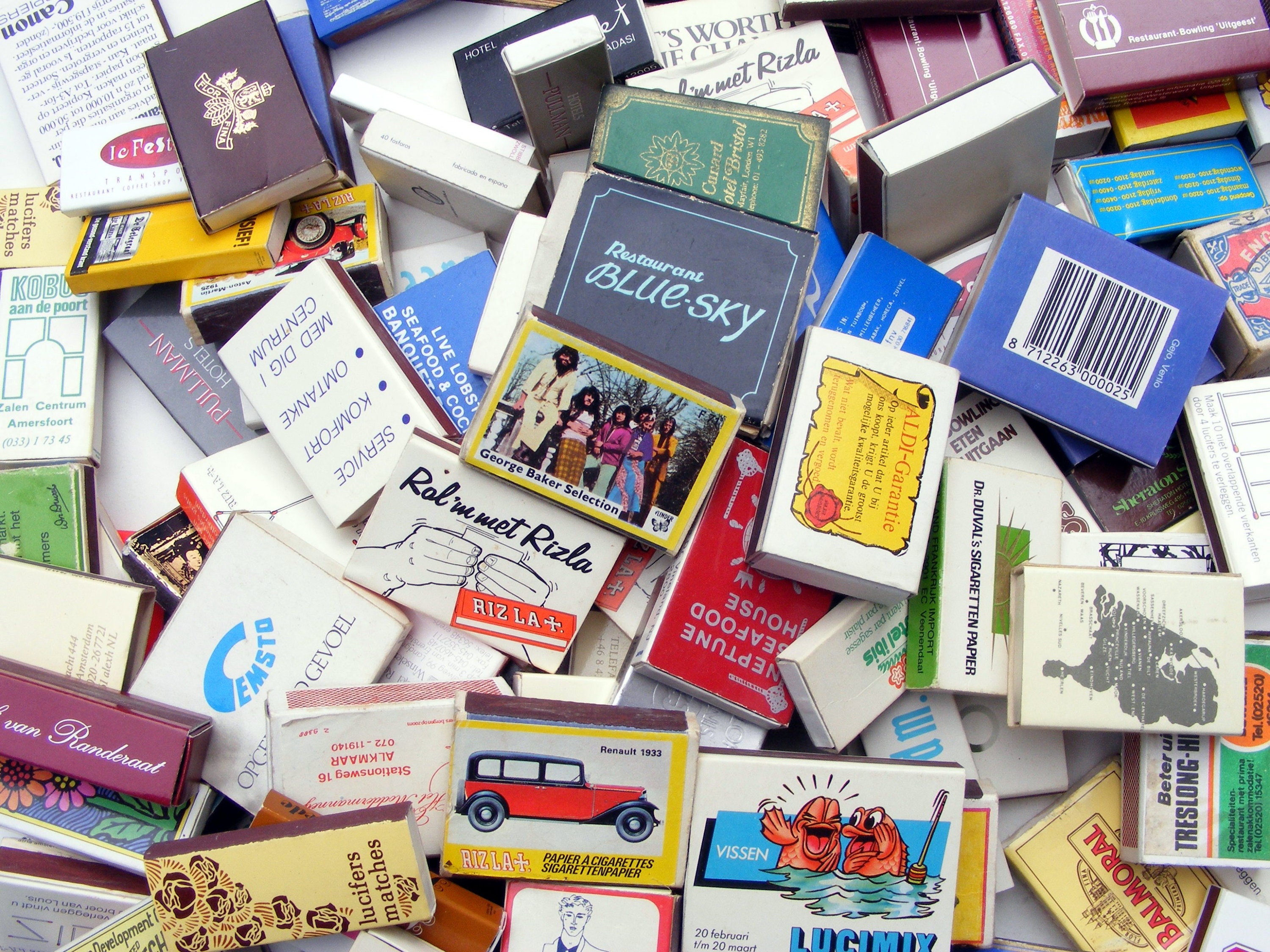 25 Vintage Matchboxes, Vintage Matches, Matches in Box, Matchbooks ...