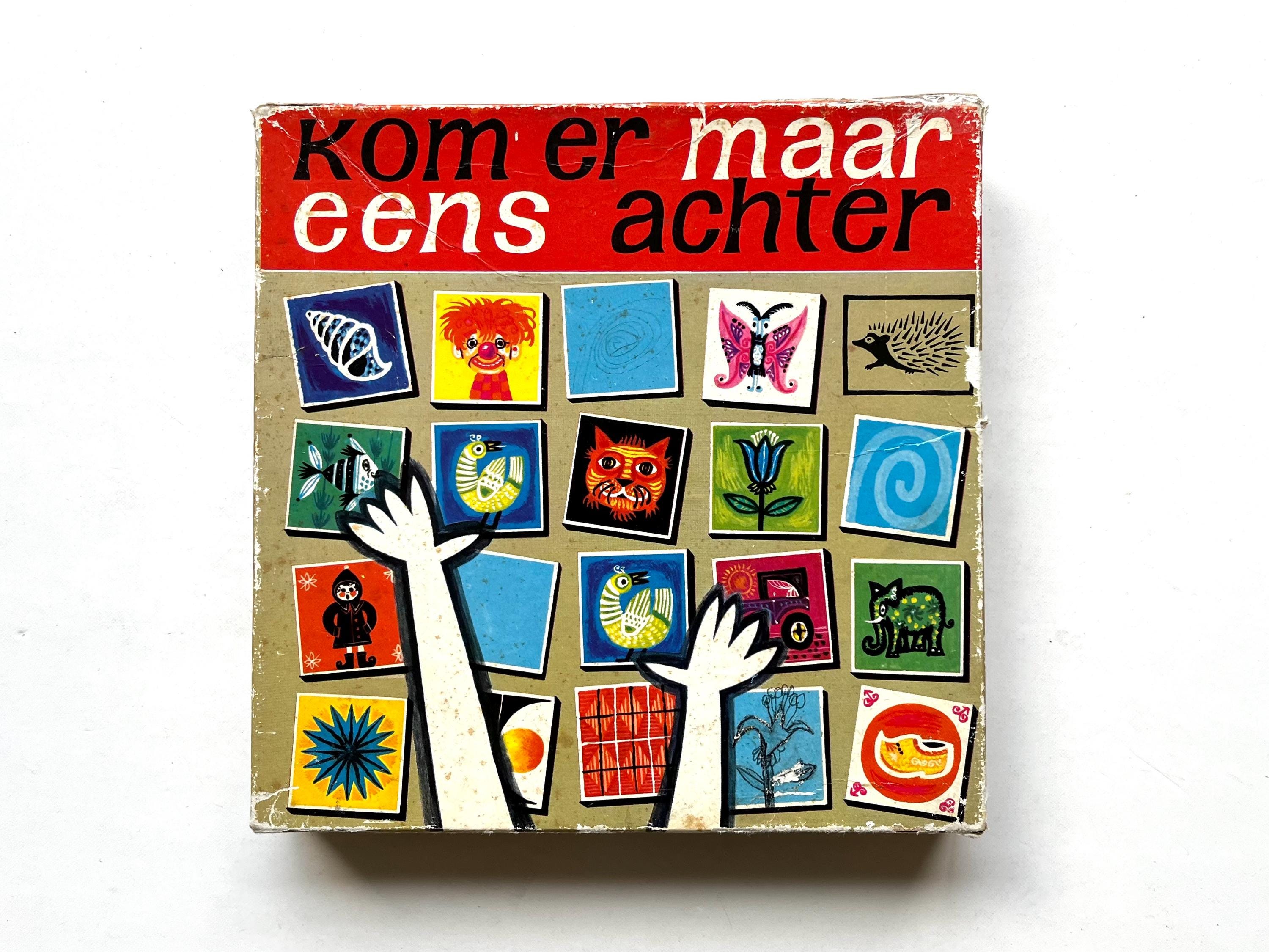 Vintage Memory Game, Complete With 120 Cards, 1960s Game, Cards With ...