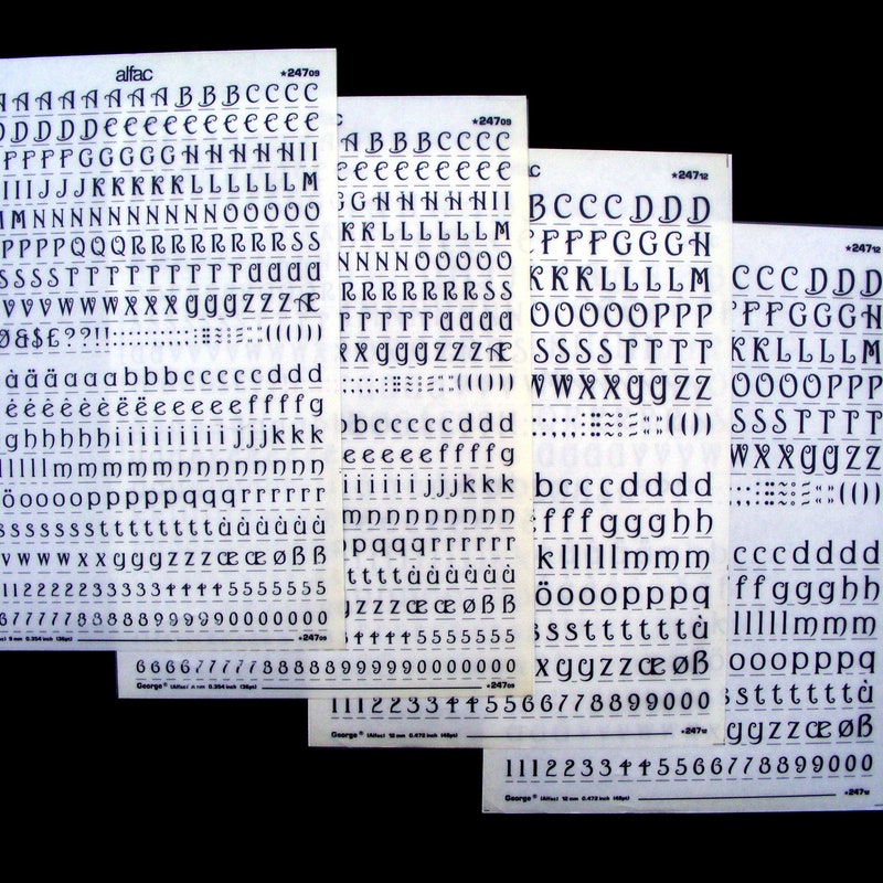 Rub on Decals - Etsy