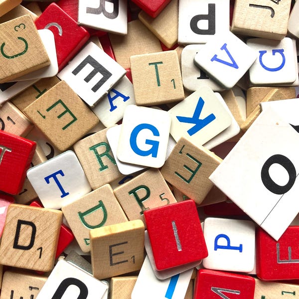 Scrabble Letters - Etsy