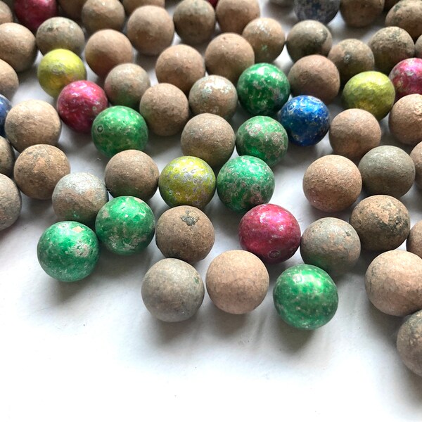 Antique Marbles - Etsy