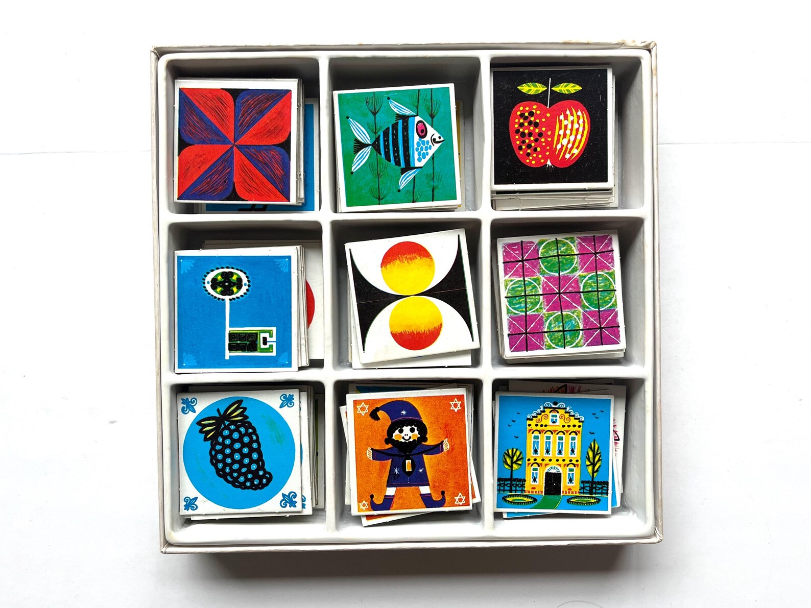 Vintage Memory Game Complete With 120 Cards, Junior Memory, 1960s ...