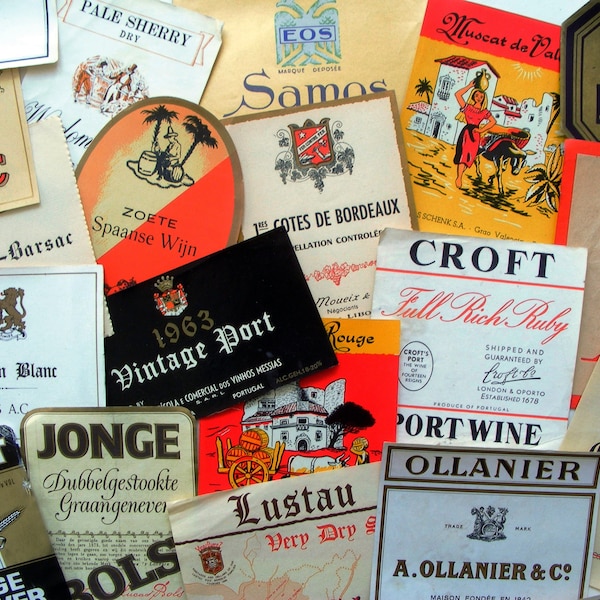 Alcohol Label - Etsy