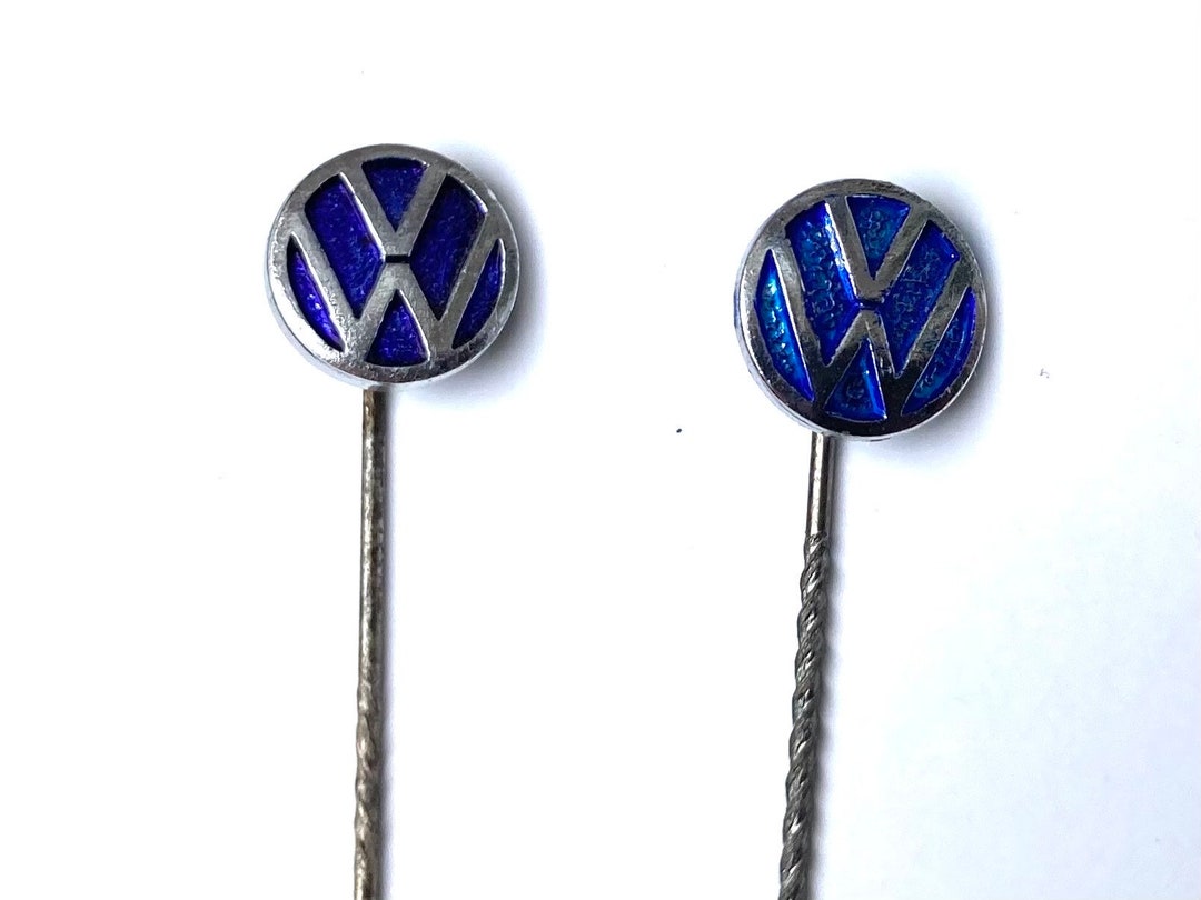 2 Vintage Volkswagen Stick Pins VW Badge Volkswagen Van - Etsy
