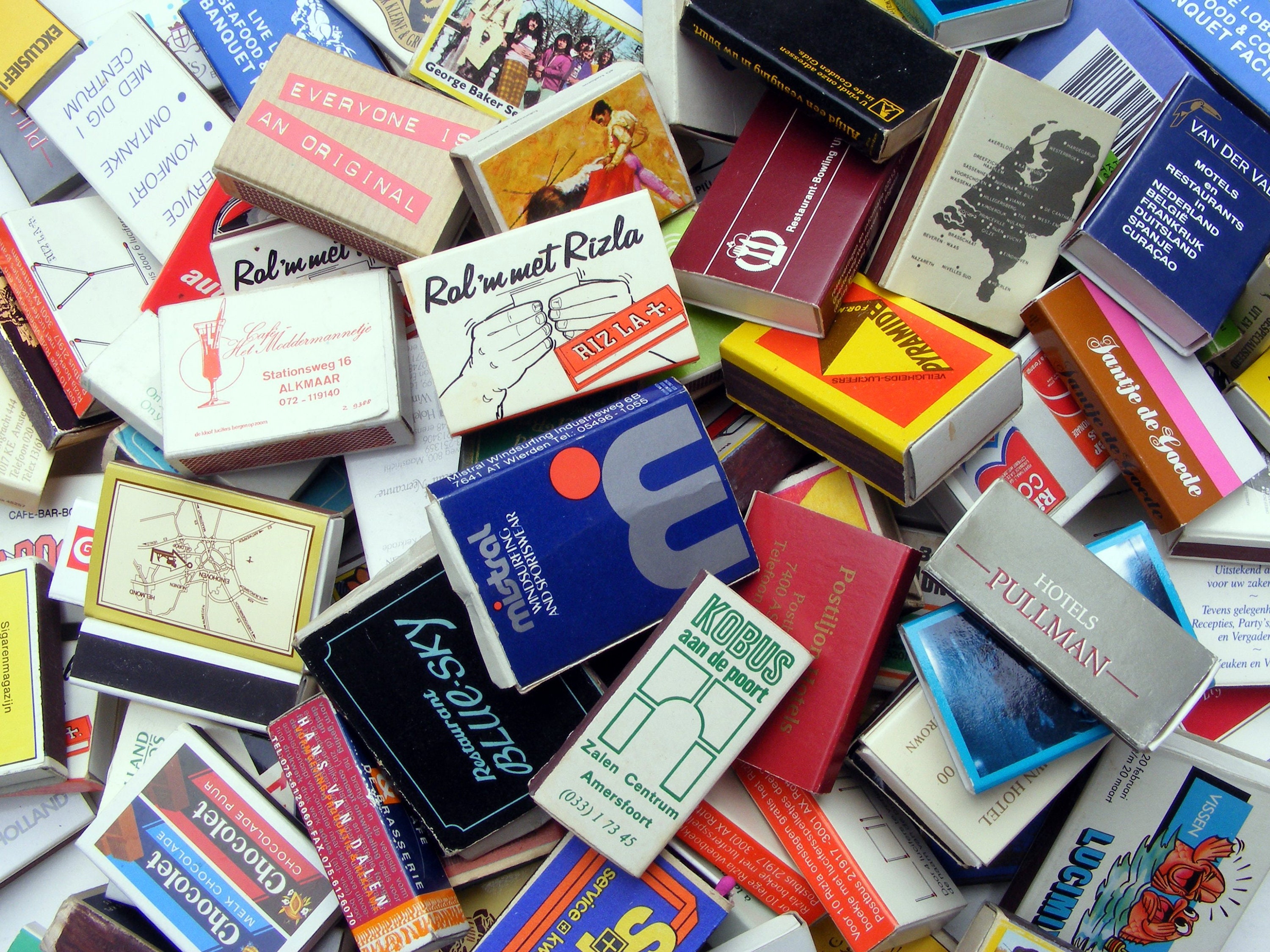 25 Vintage Matchboxes, Vintage Matches, Matches in Box, Matchbooks ...