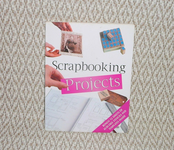 Scrapbooking Projects Magazine Book by Louise Riddell Paper | Etsy