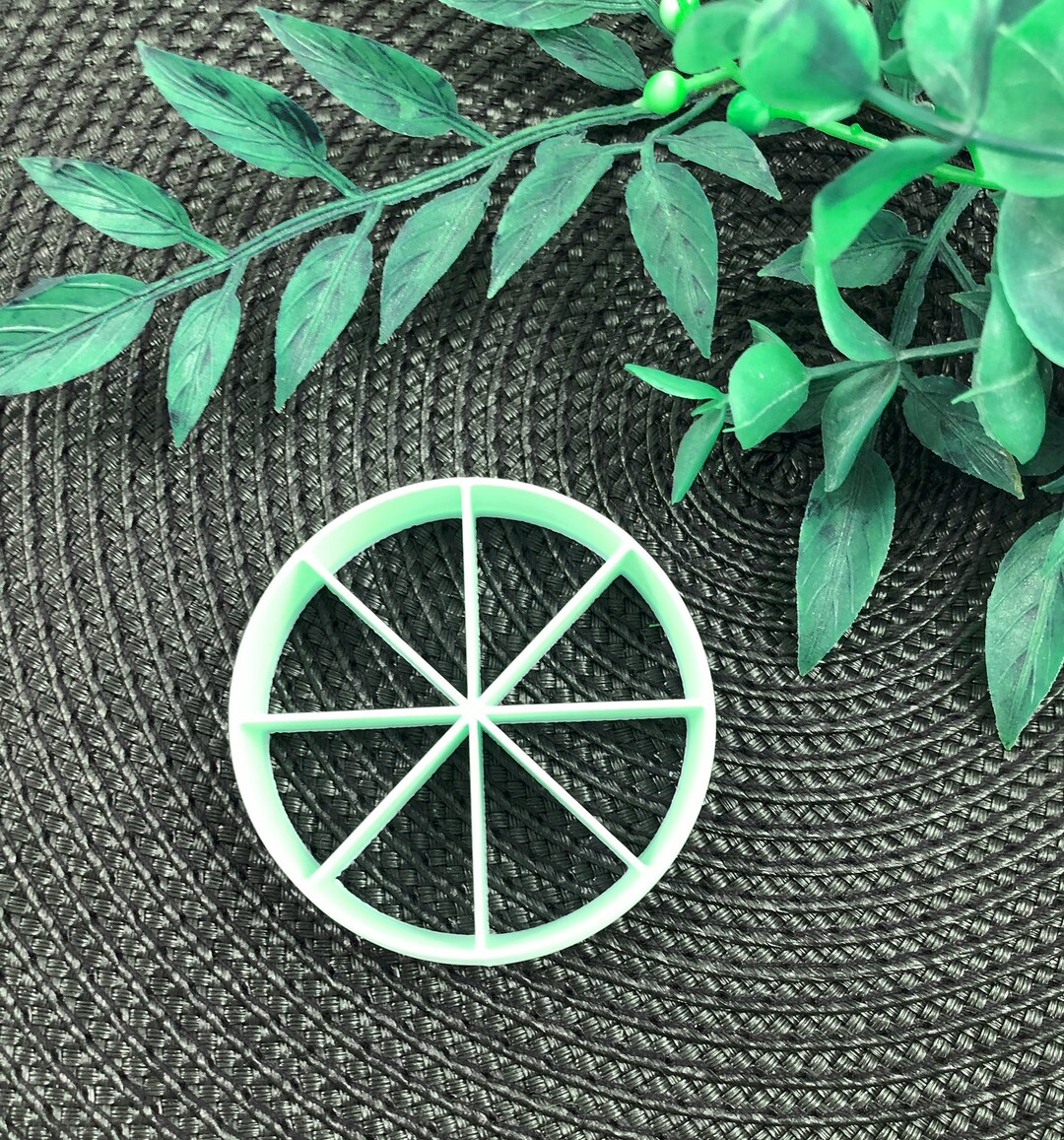 Clay Recipe Color Mixing CUTTER Color by 1/8 Parts Color Wheel Cutter ...