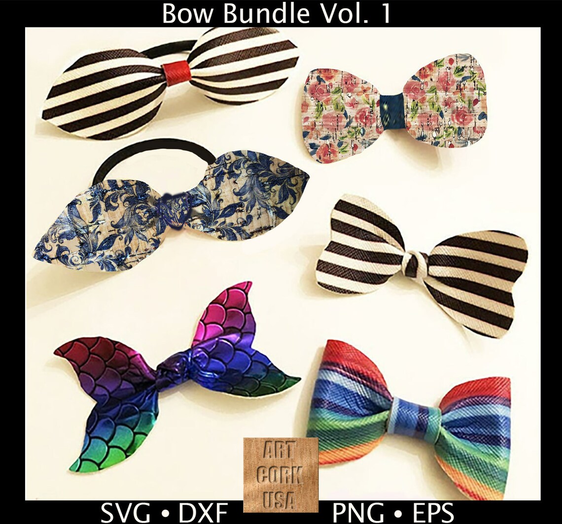 Bow BUNDLE Vol. I Digital Design Cut Files Cricut - Etsy