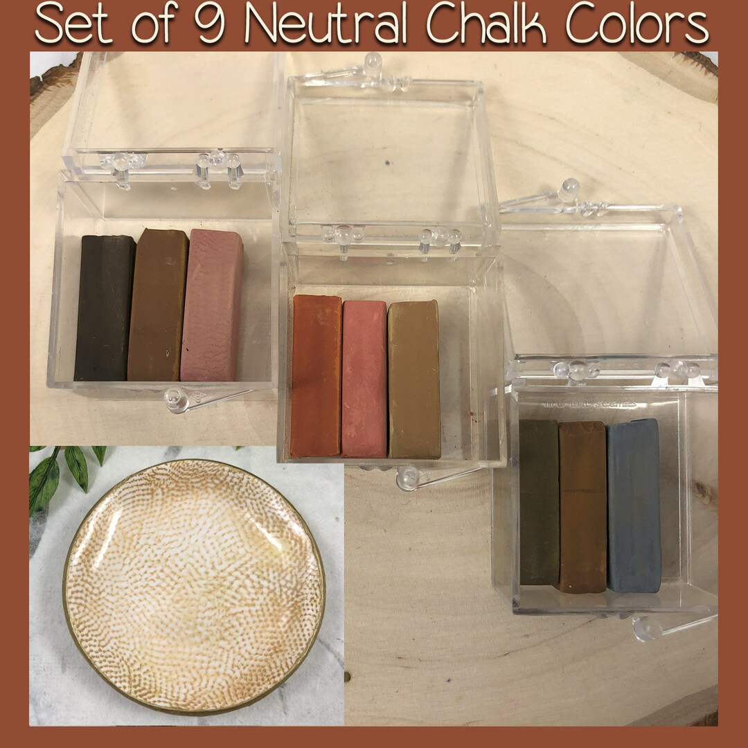 Soft Pastel Chalks Extension Neutral Colors Polymer Clay - Etsy