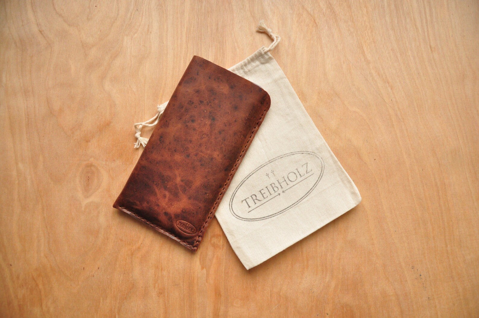 Custom-sized Simple Leather Phone Case / iPhone Pouch / Mobile - Etsy