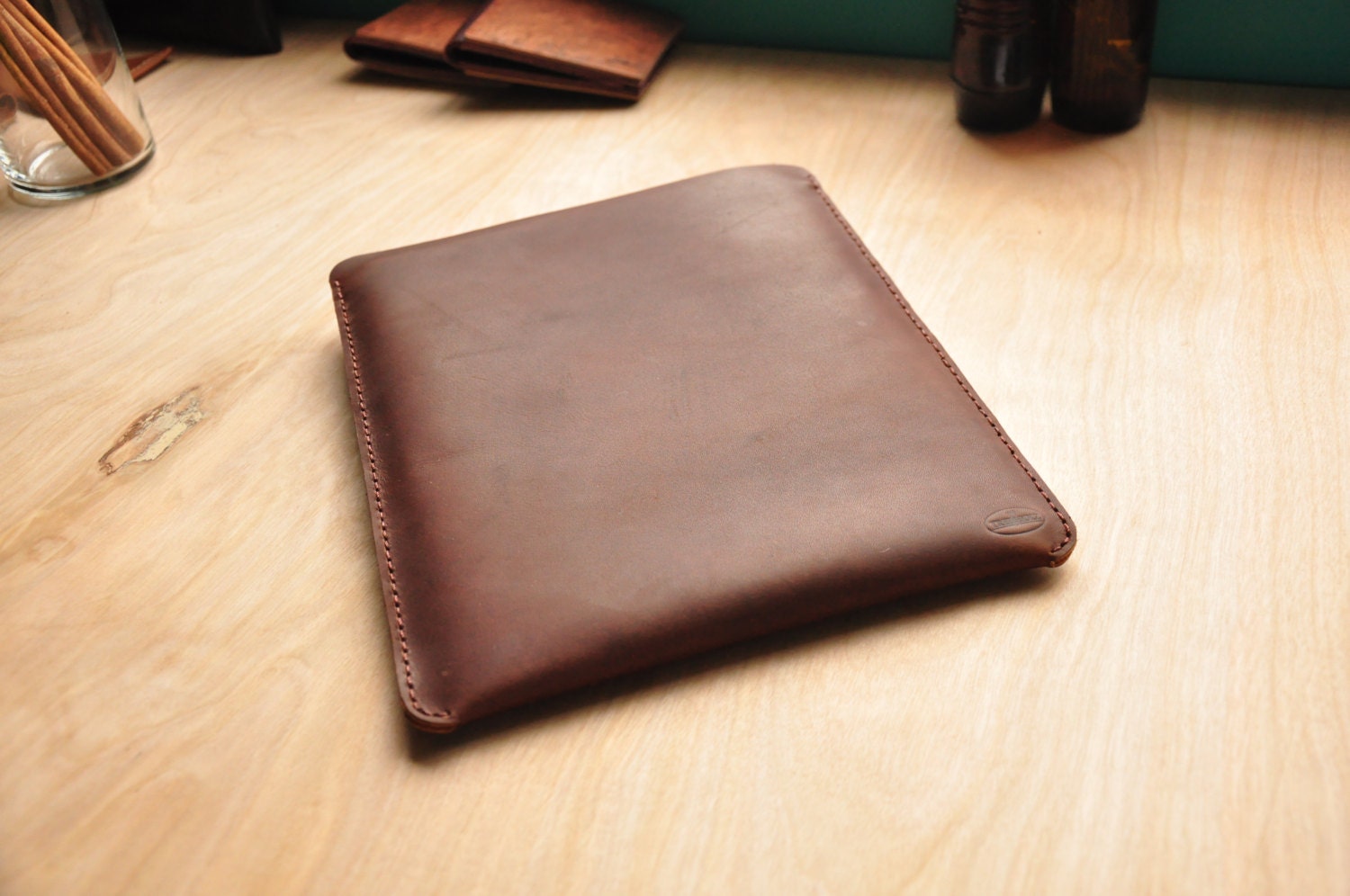 Custom Leather iPad Case / Surface Pro Pouch / Tablet Bag / Kindle ...