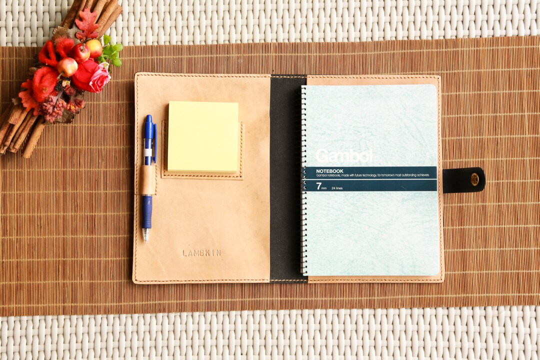 Hand Stitched Personalise Notebook Cover A5 Size Hand Dye - Etsy Hong Kong