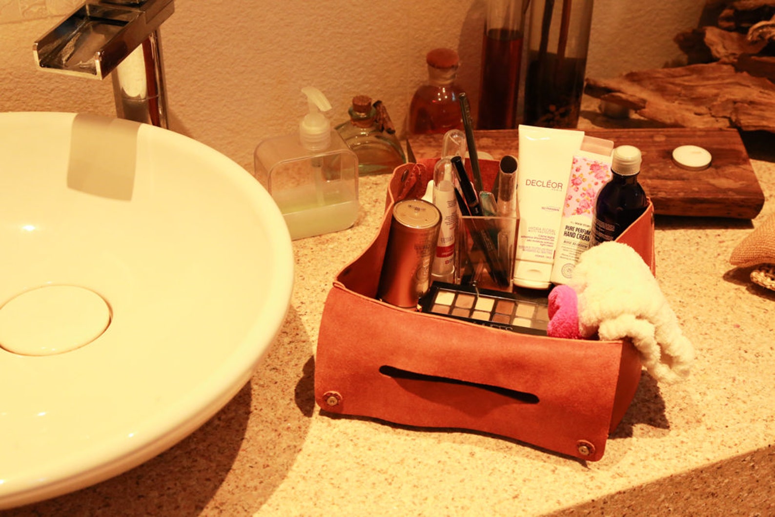 Handstitched Italian Leather Toiletry Bag Traveller Dopp Kit - Etsy ...