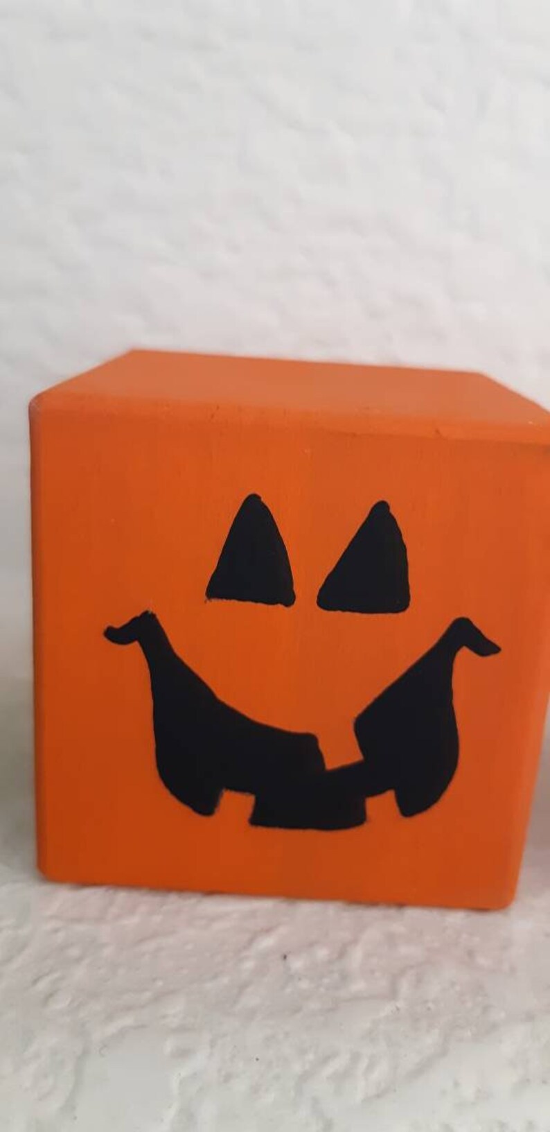Fall Halloween Wooden Blocks/ Tiered Shelf Decoration/ Ghost ...