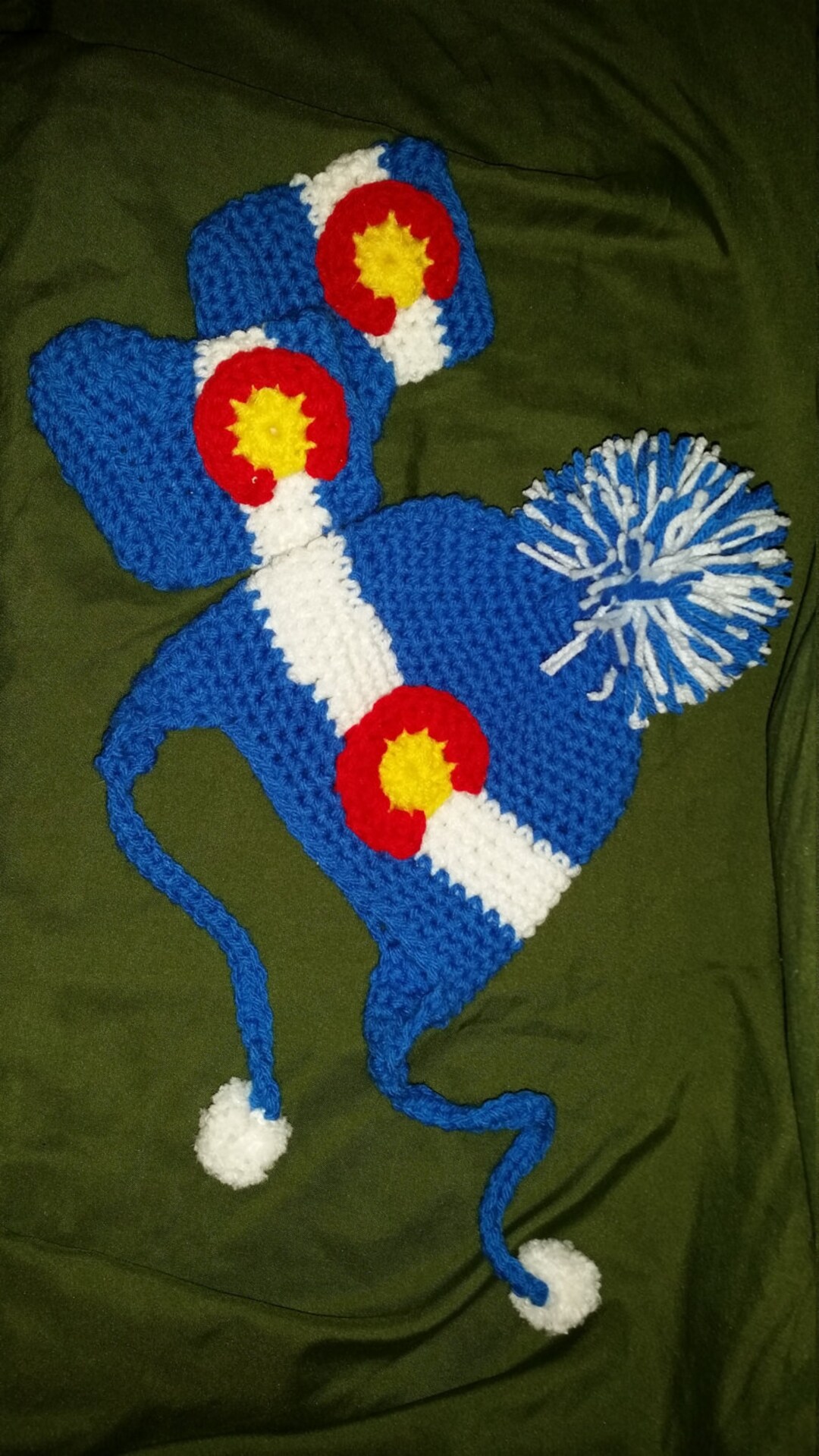 Colorado Flag Baby Hat and Booties - Etsy