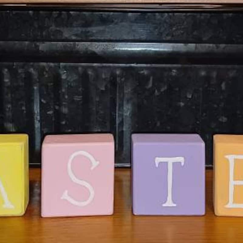 Easter Blocks - Etsy