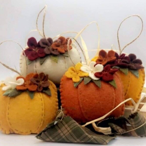 Pumpkin Felt - Etsy