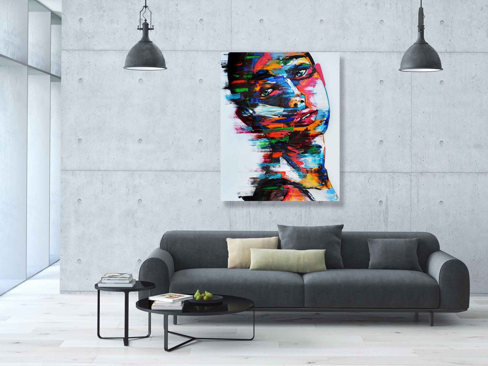 Modern Art Living Room Decor Living Room Wall Art Bedroom | Etsy