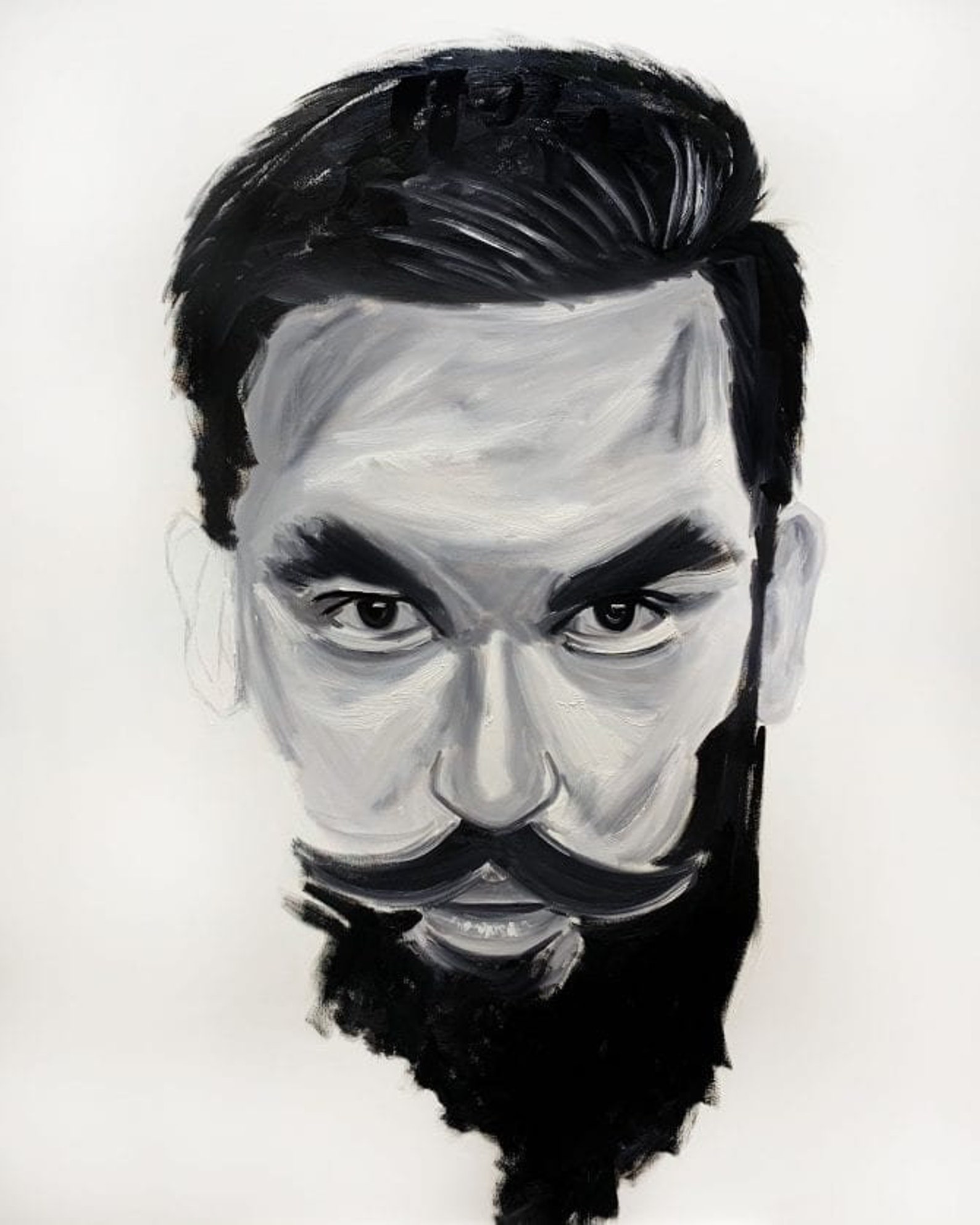 Original Oil Painting by Itay Magen | ROLLED CANVAS | Signed by the ...