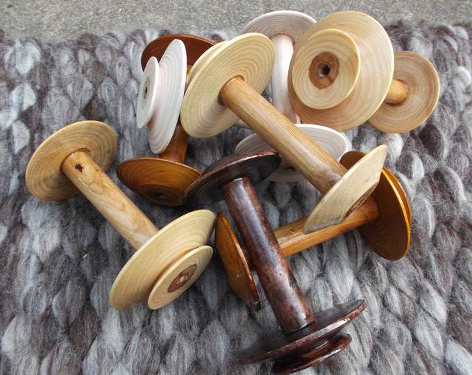 Bobbins for Haldane Lewis, Orkney and Hebridean Spinning Wheels 4 3/4 ...