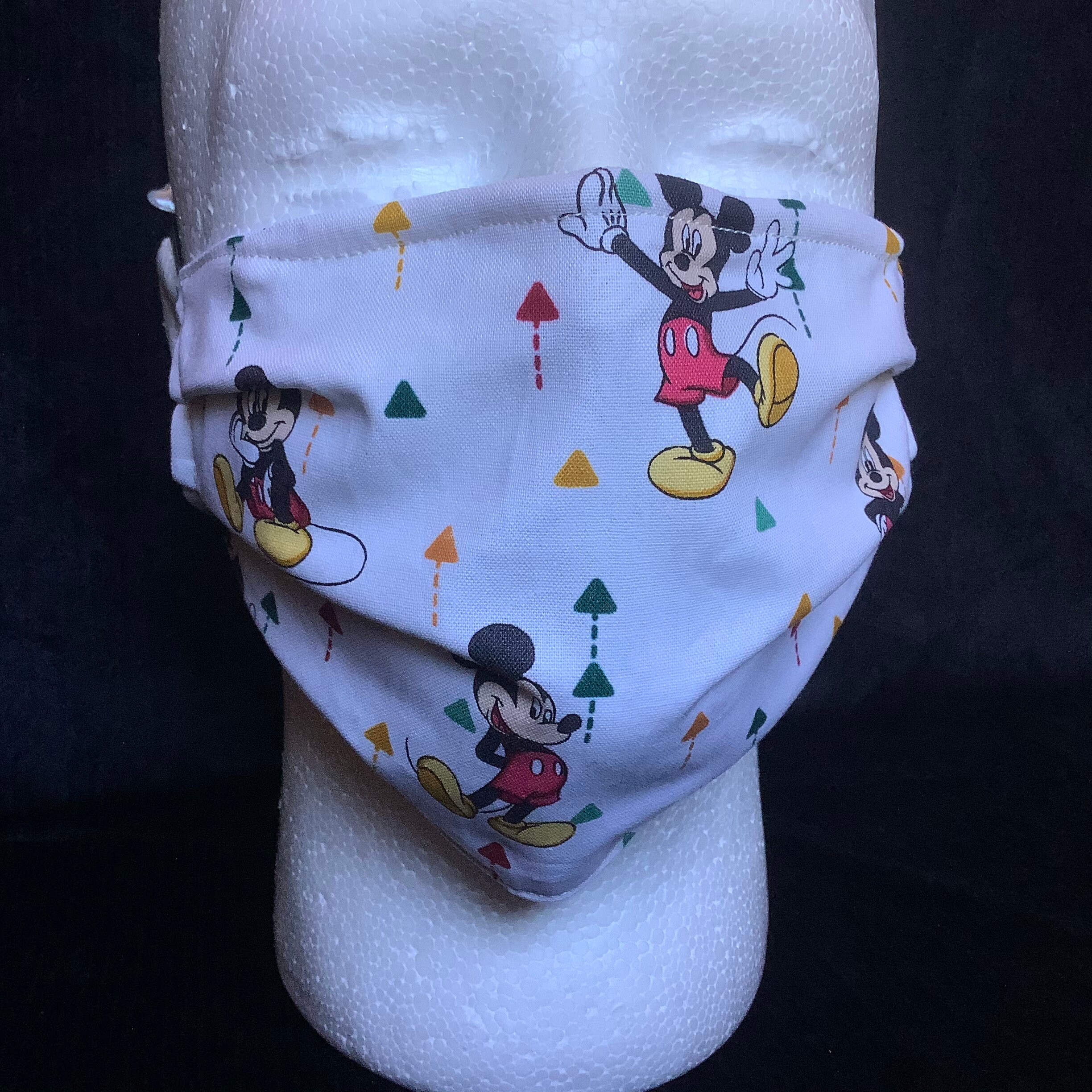 Mickey face mask Mickey Mouse Disney face mask reversible | Etsy
