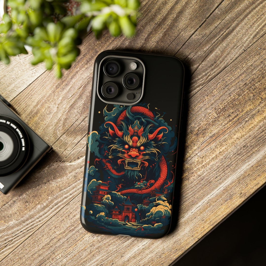 Phone Case Chinese Dragon, Lunar New Year Phone Case, Witchy Phone Case ...