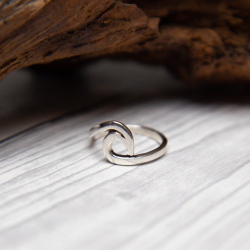 Sterling Silver Wave Ring Surf Ring Surfer Ring Wave Ring - Etsy