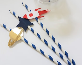 Star Paper Straws | Etsy