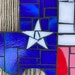 Texas Mosaic Plaque, State of Texas, Stained Glass Mosaic, Wall Hanging ...