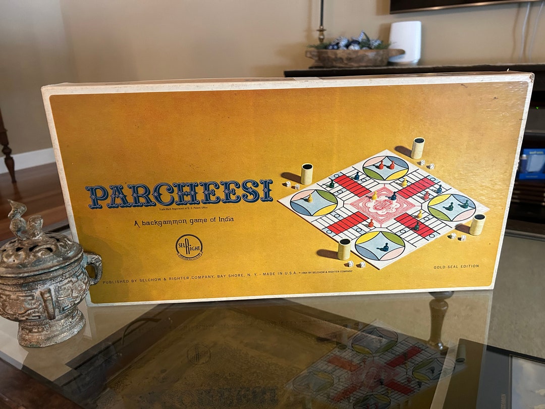 Parcheesi, Vintage 1964, Vintage Board Game, Game Night Gifts, Vintage ...