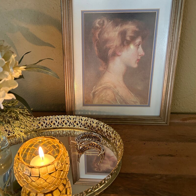 Victorian Lady Print - Etsy