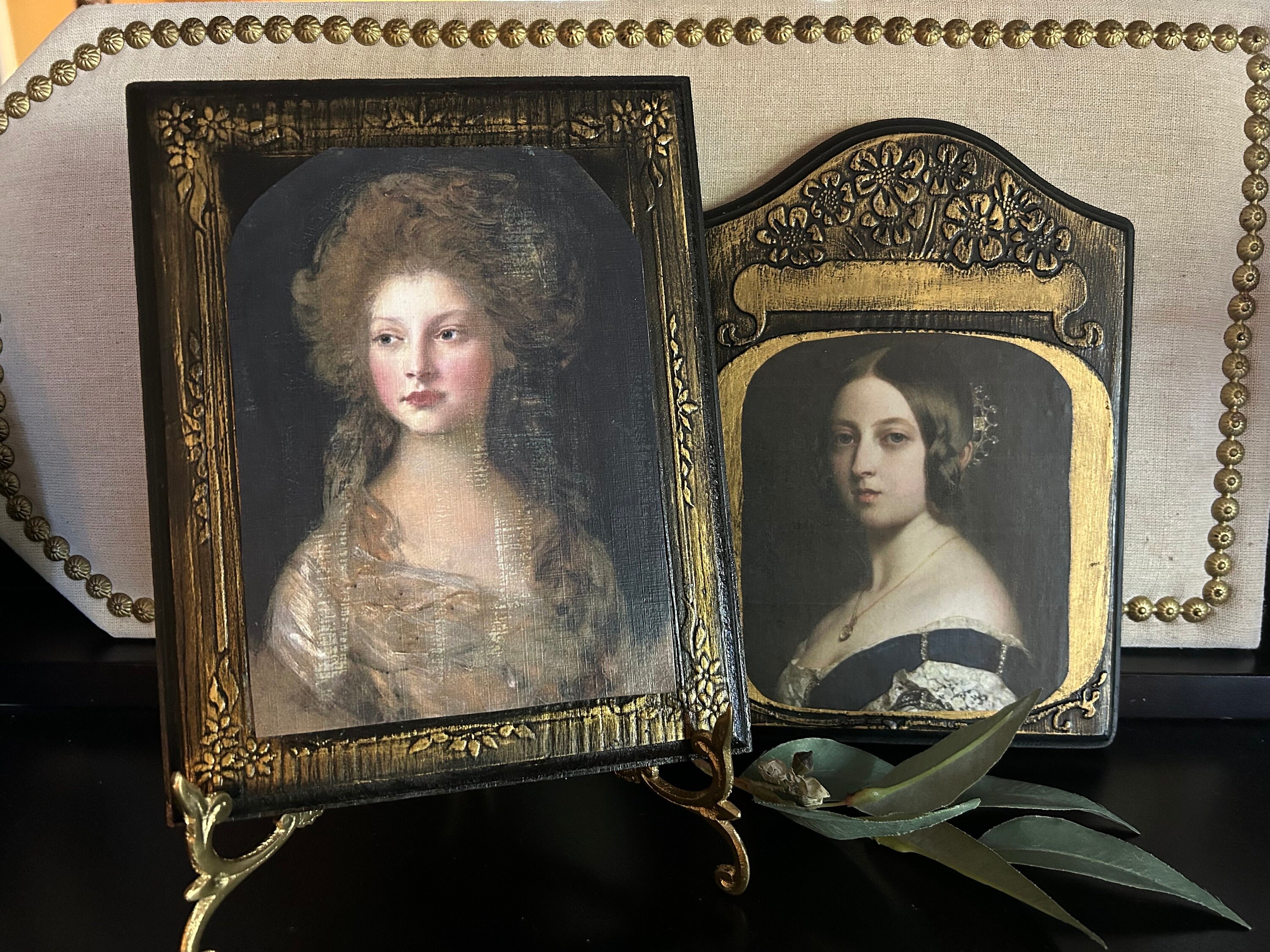 Victorian Wall Art, Handmade Wall Decor, Cottagecore Art, Moody Wall ...